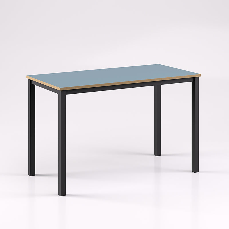 Slimline Dual Desk Steel Blue | Batger Australia