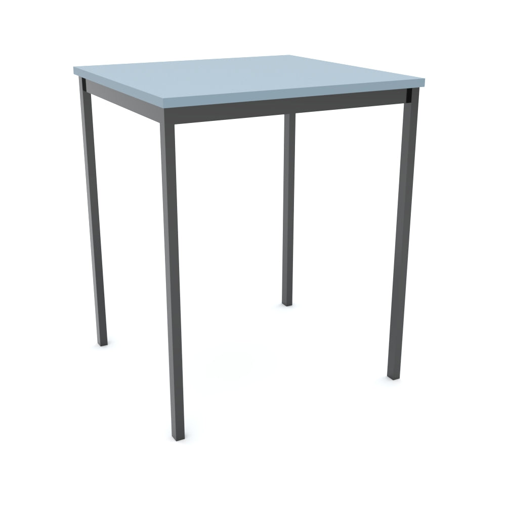 Slimline Single Desk Steel Blue | Batger Australia