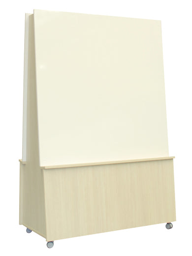 Double Sided Timber Whiteboard