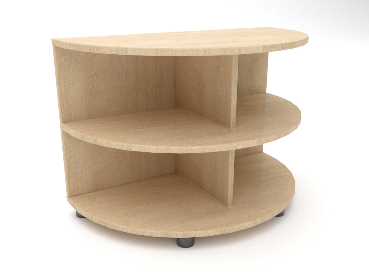 Lilly Pilly Curved End Shelf Unit 2