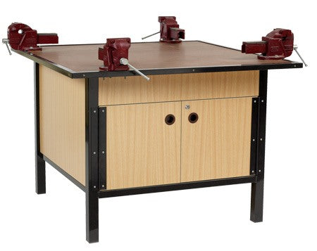 Student Metalwork Bench - 4 Station | Batger Australia